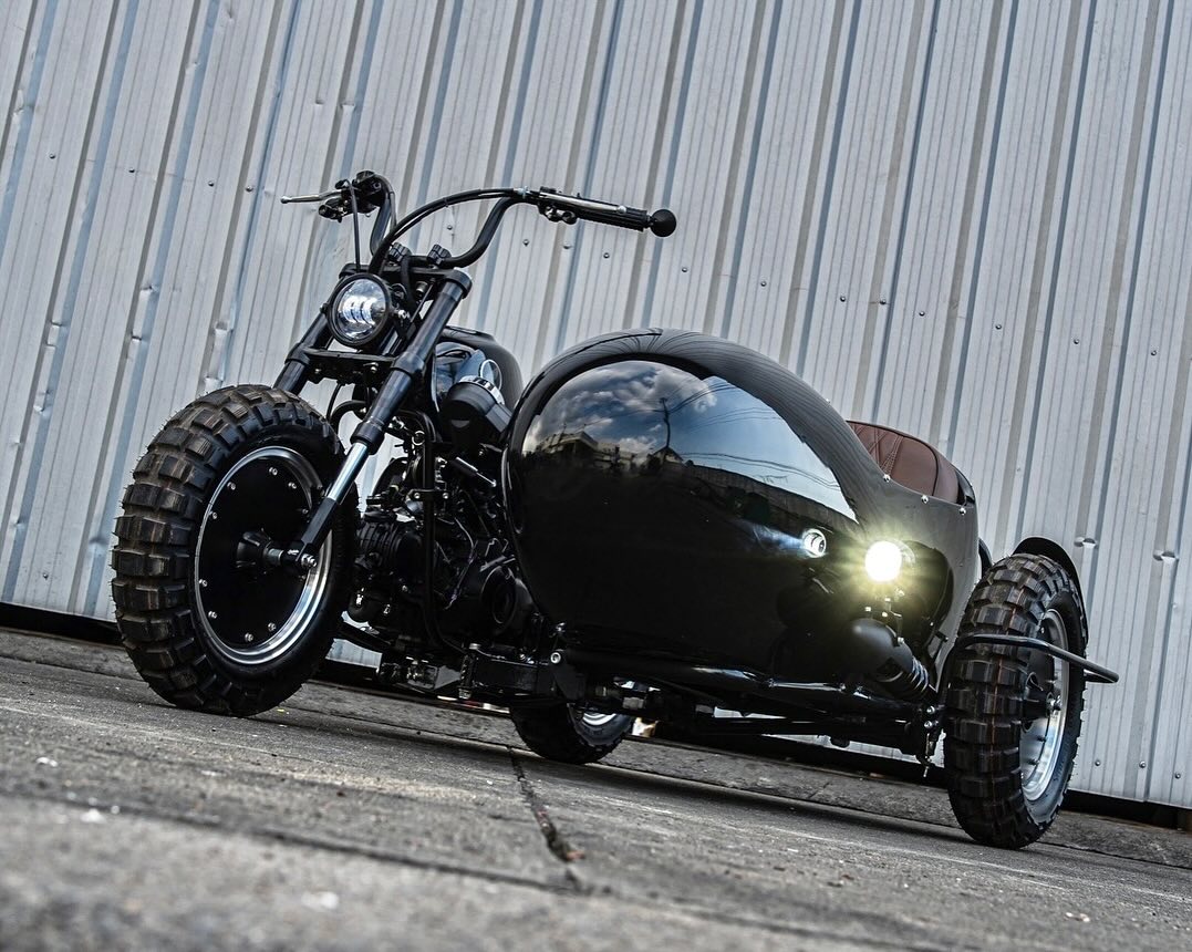 HONDA MONKEY BOBBER SIDECAR, HASIL KARYA K-SPEED THAILAND - motosport