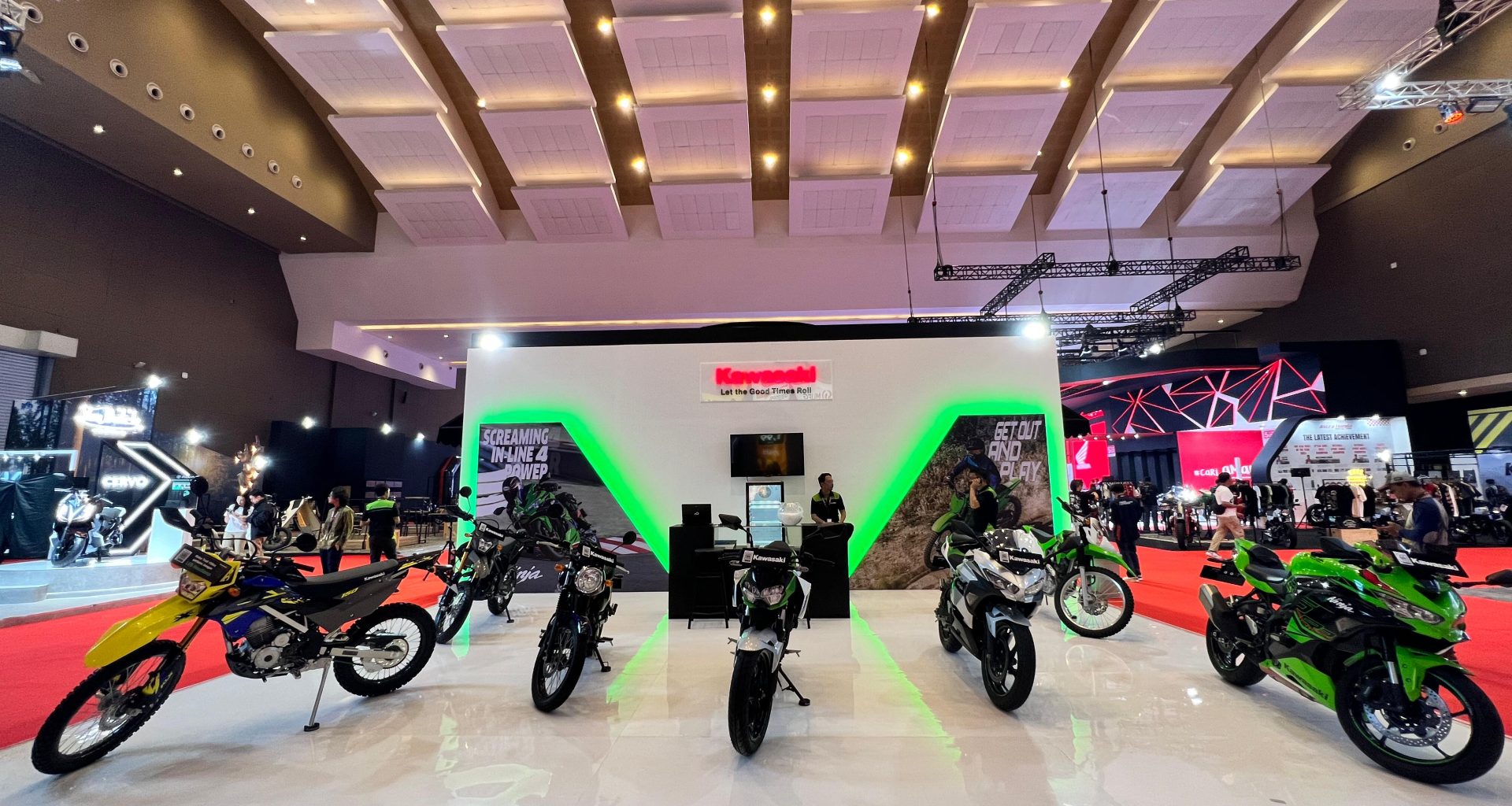 KAWASAKI MOTOR INDONESIA HADIR DI IIMS 2024, ADA SPECIAL PRICE SAMPAI ...