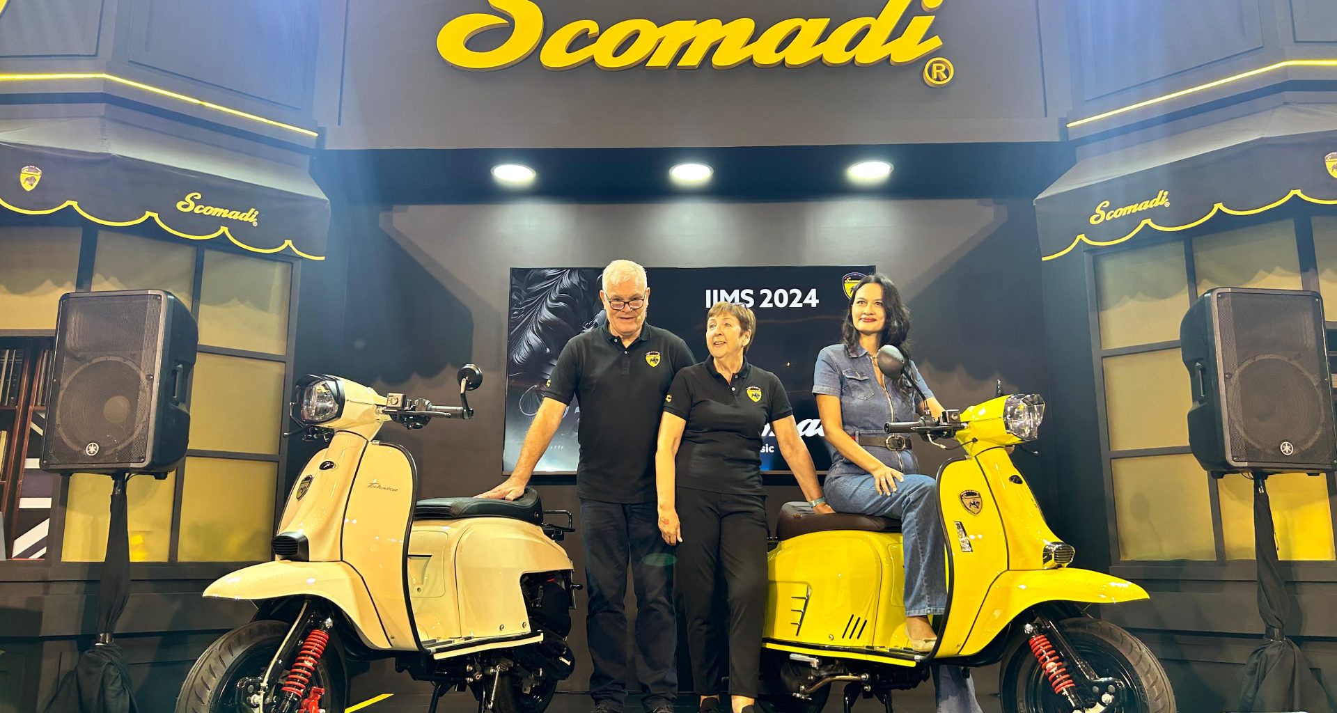 SCOMADI INDONESIA HADIRKAN 2 MODEL BARU DI IIMS 2024 - motosport