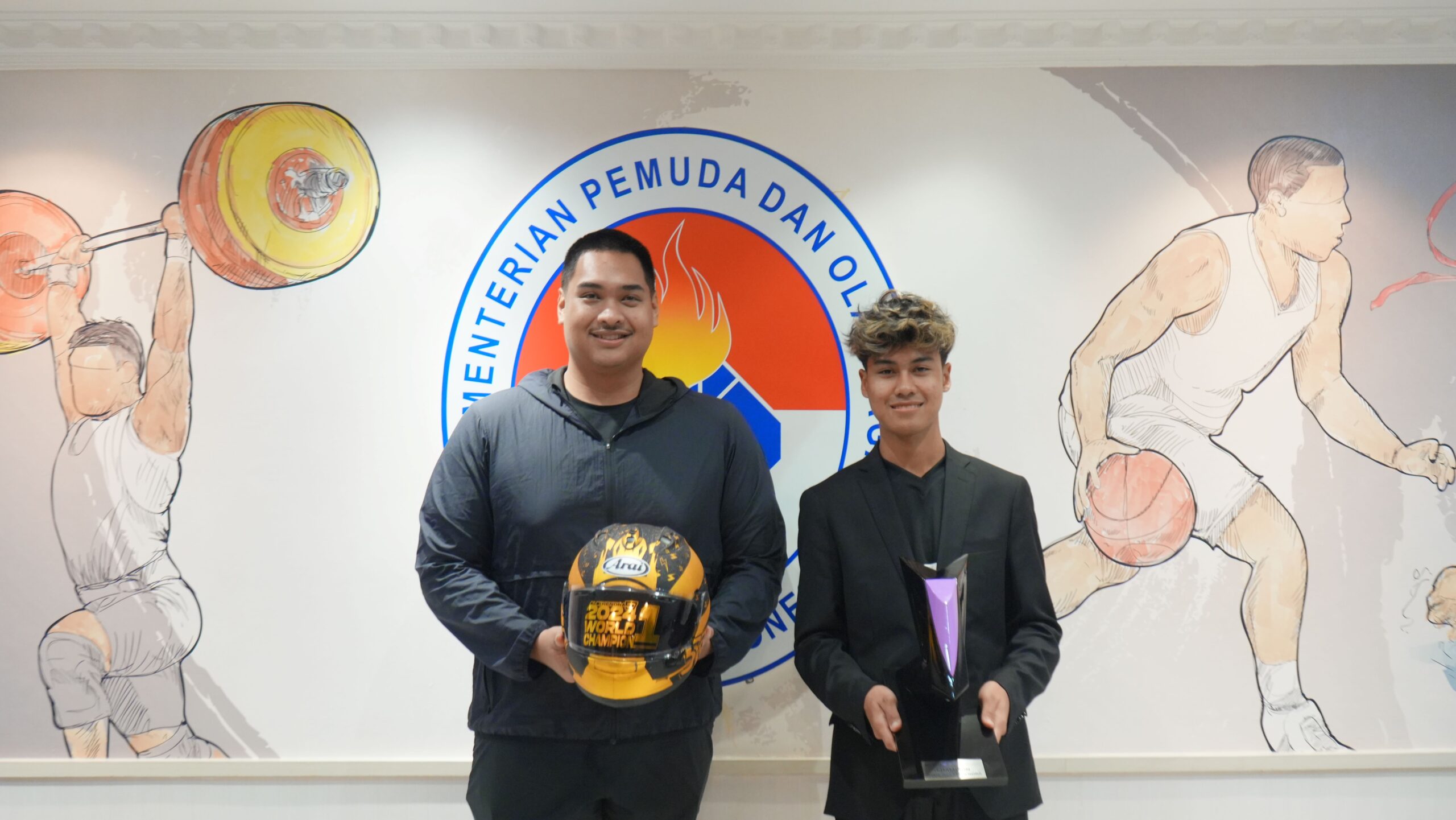 Pulang Kampung, Sang Juara Dunia dapat Angin Segar dari Menpora - motosport
