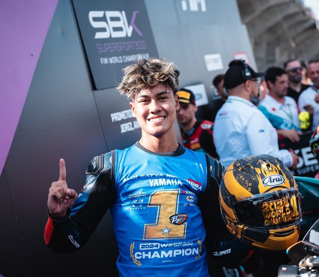 Terharu, Kalimat Ini yang Diucapkan Aldi Satya Mahendra - motosport