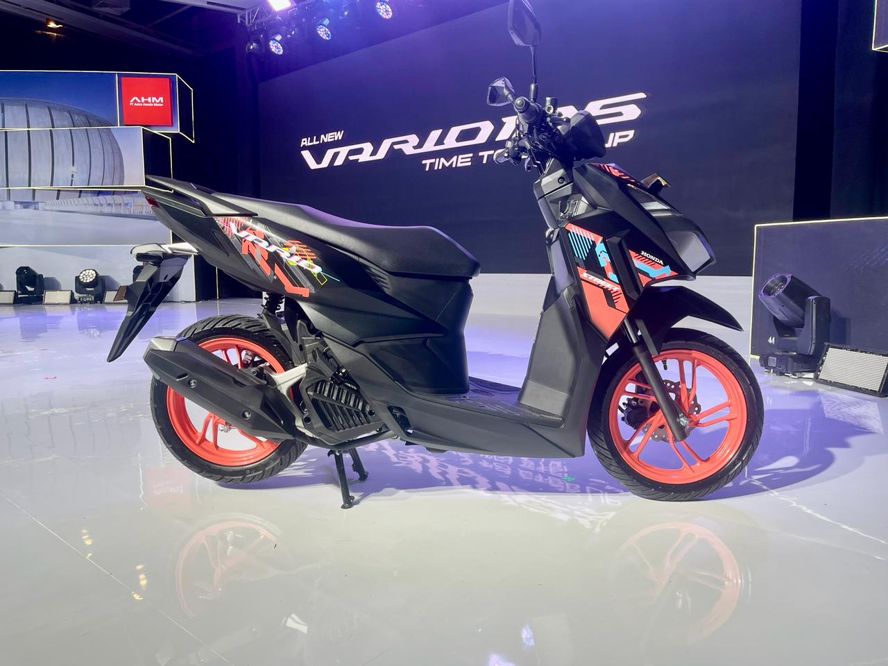 All New Honda Vario 125 Resmi Meluncur di Indonesia, Rangka Pipe Frame ...